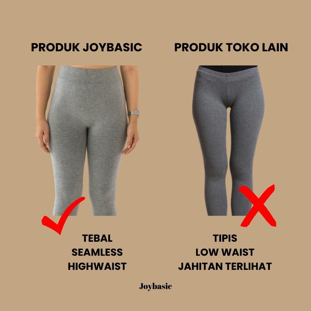 Jual Joybasic Women'S Legging 7/8 (Cod) | Shopee Indonesia