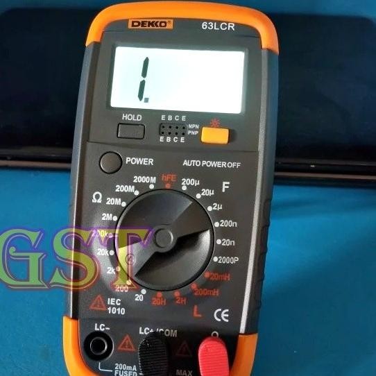 Jual BEBAS ONGKIR - Dekko 63LCR Alat Ukur lilitan Kapasitor Induktor ... Jual BEBAS ONGKIR - Dekko 63LCR Alat Ukur lilitan Kapasitor Induktor ...
