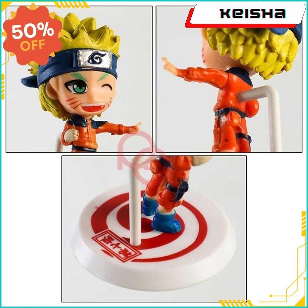 Jual [Naruto] Manian Action Figure Naruto 6 Pcs / Karakter Mainan ...