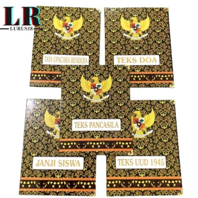 Jual Map Upacara Bendera Map Upacara 1 Set ( Isi 5 Map) Map Upacara ...