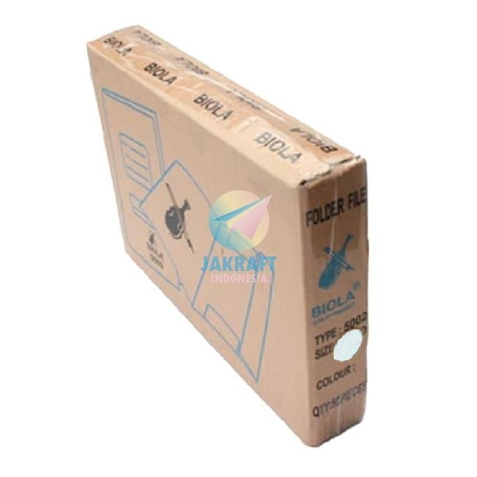 Jual Stof Stop Map Stofmap Stopmap Kertas Biola 5002 Putih Folio ...