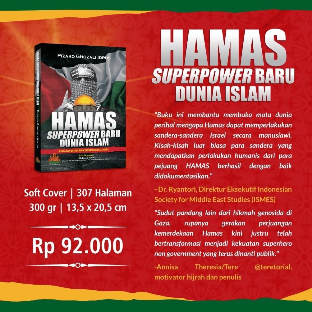 Jual gha-65 HAMAS Superpower Baru Dunia Islam Fakta dan Data Di Balik ...