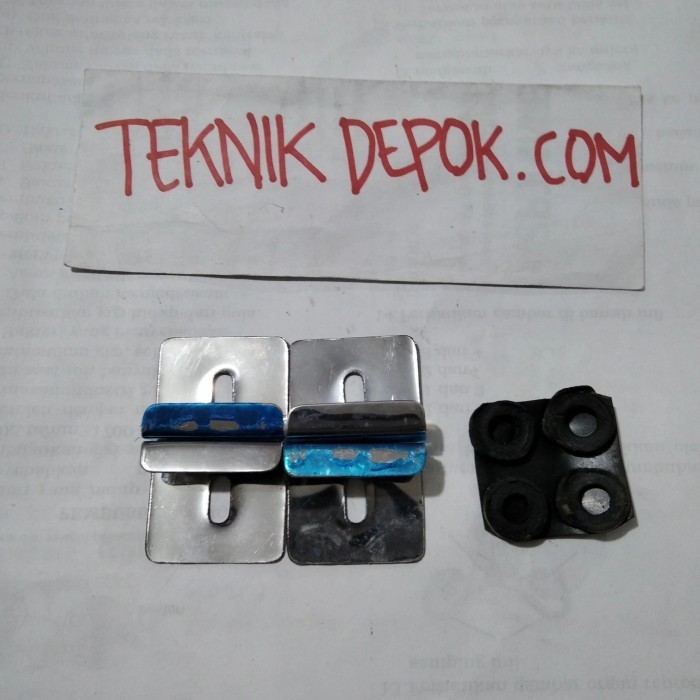 Jual 10 SET SIKU KACA KLEM STAINLESS PLAT SIKU KACA CERMIN WASTAFEL ...