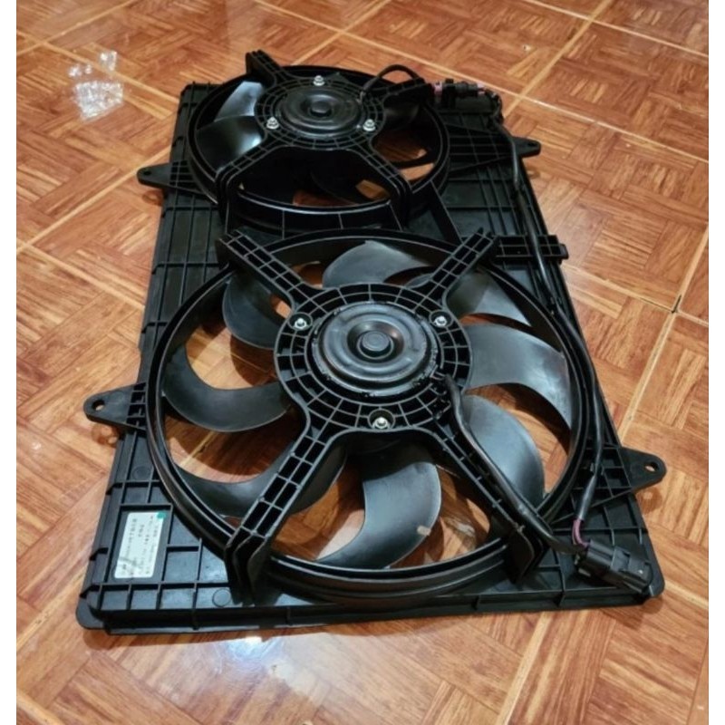Jual Motor fan assy extra fan assy radiator komplit wuling almaz asli 1set | Shopee Indonesia