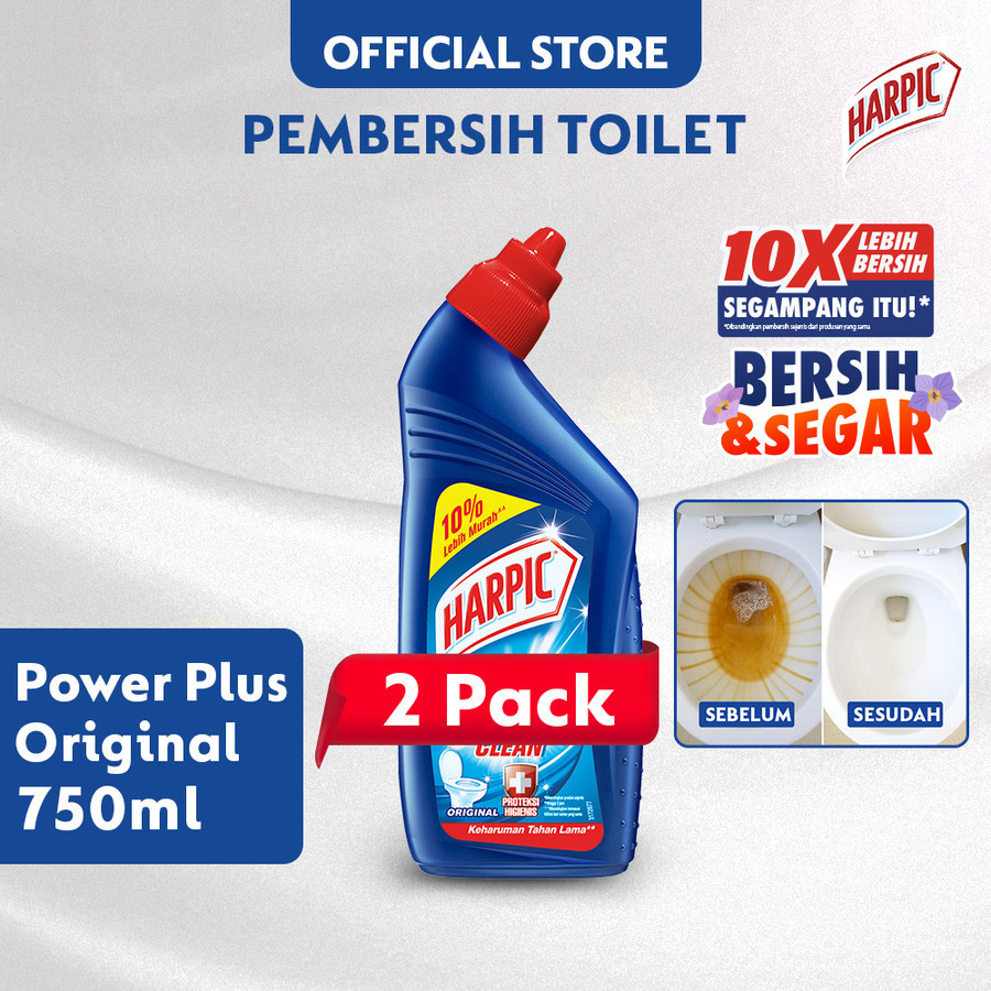 Jual Harpic Power Plus Twin Pack 750Ml | Shopee Indonesia