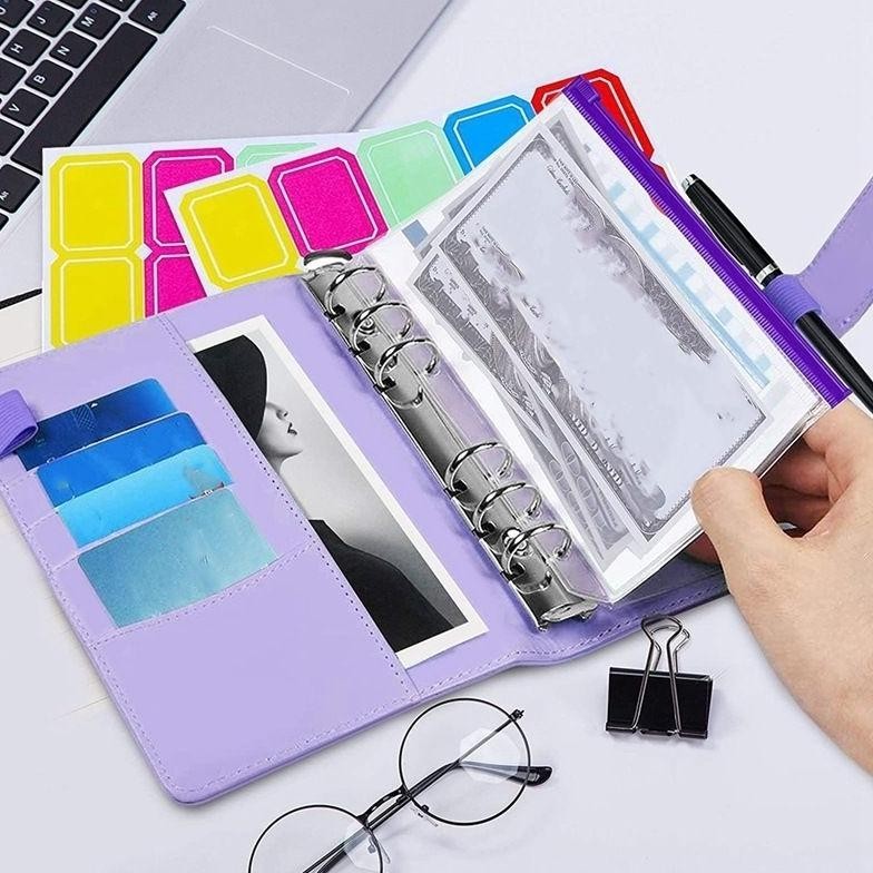 Jual jg-8 SET LENGKAP Hemat Murah Binder A6 - 6 Ring Budgeting Planner ...