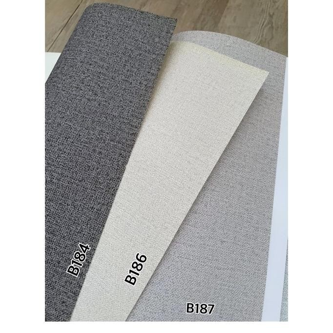 Jual Wallpaper Dinding Murah Polos Abu Abu Tekstur Abstrak Vinyl Tebal ...