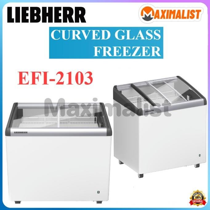 Jual [New] Liebherr Efi-2103 Curve Glass Freezer/Freezer Kaca Cembung ...