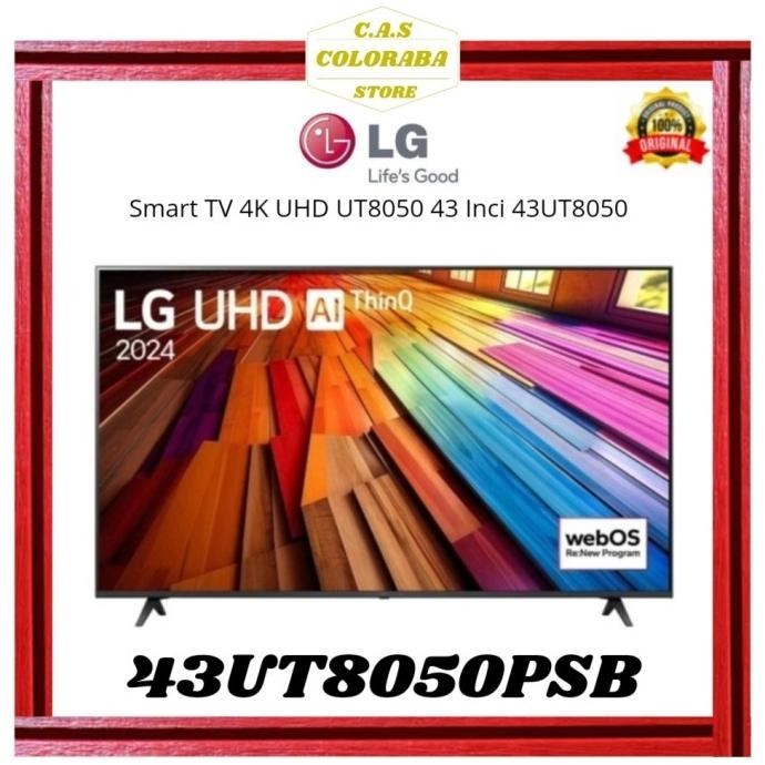 Jual [Baru] Tv Lg 43Ut8050Psb Smart Tv 43 Inch Led 4K Uhd 43Ut8050 43Ut ...