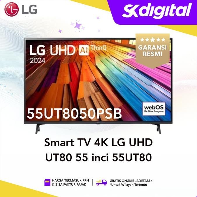 Jual [Garansi] Tv Lg 55Ut8050 55Inch Uhd 4K Hdr 10 Pro Smart Tv New ...
