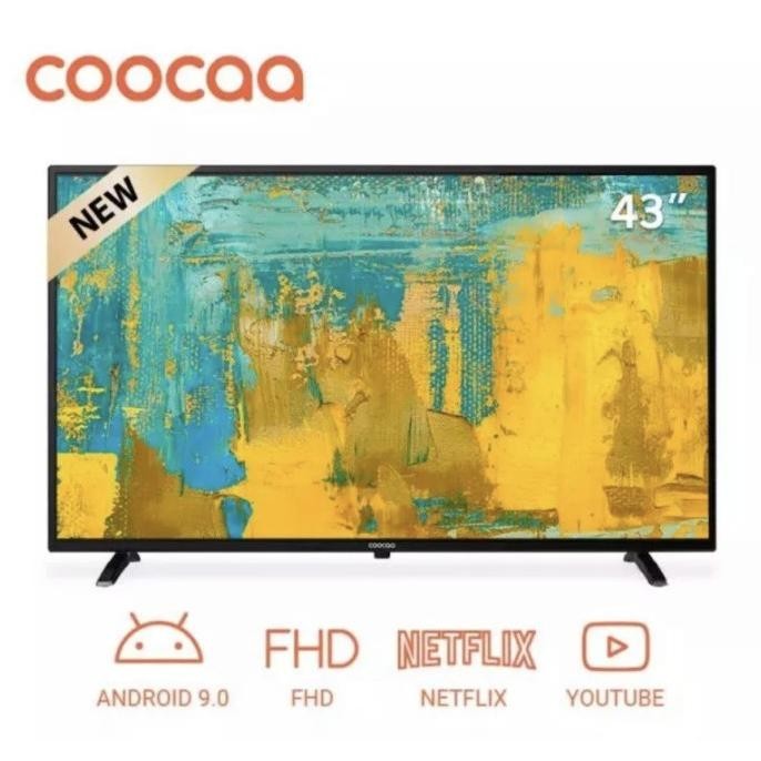 Jual [Baru] Coocaa Tv Led 43 Inch Smart Android Digital Tv Coocaa 43 ...