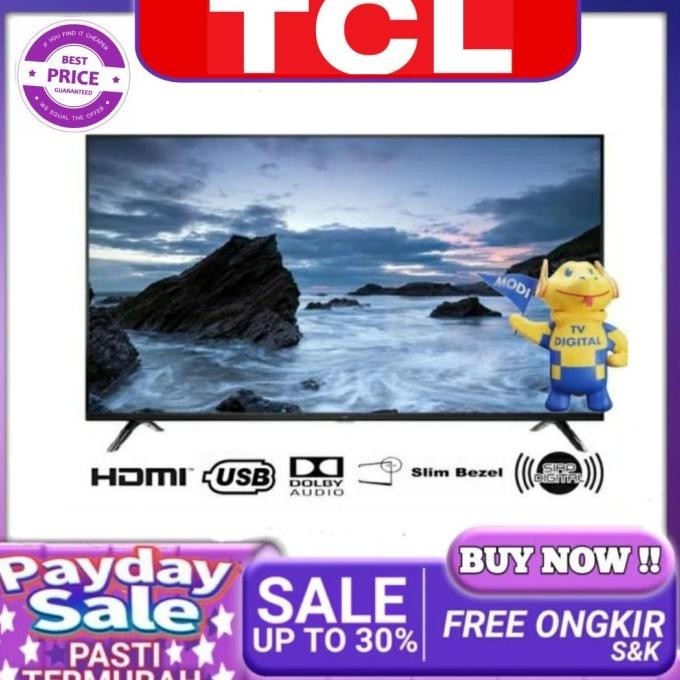 Jual [Promo] Tcl L32D3000B 32 Inch Led Tv . Digital Usb Movie Hdmi Hd - Tcl32D3000B | Shopee ...