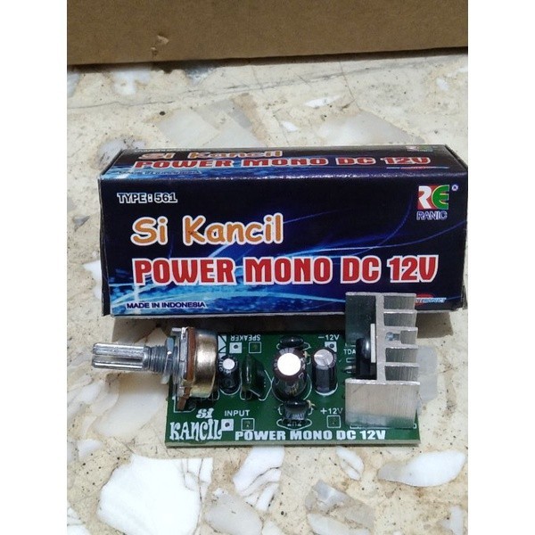Jual KIT POWER MINI MONO SI KANCIL 12V DC TDA2003 PLUS TONE AMPLI ...