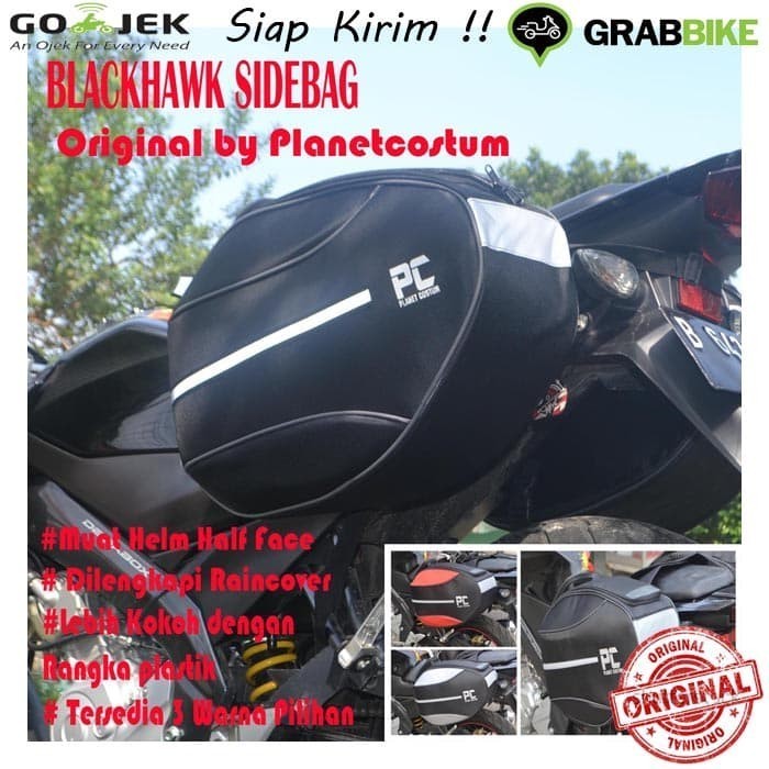 Jual Tas Motor Blackhawk Bagasi Box Samping Nmax Tmax Xmax Lexi Aerox ...