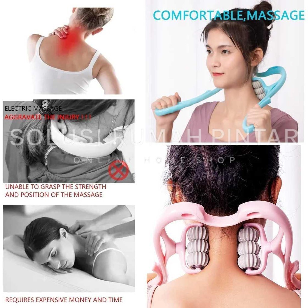 Jual Alat Pijat Leher Manual 6 Bola Pijat Ergonomis untuk Terapi ...