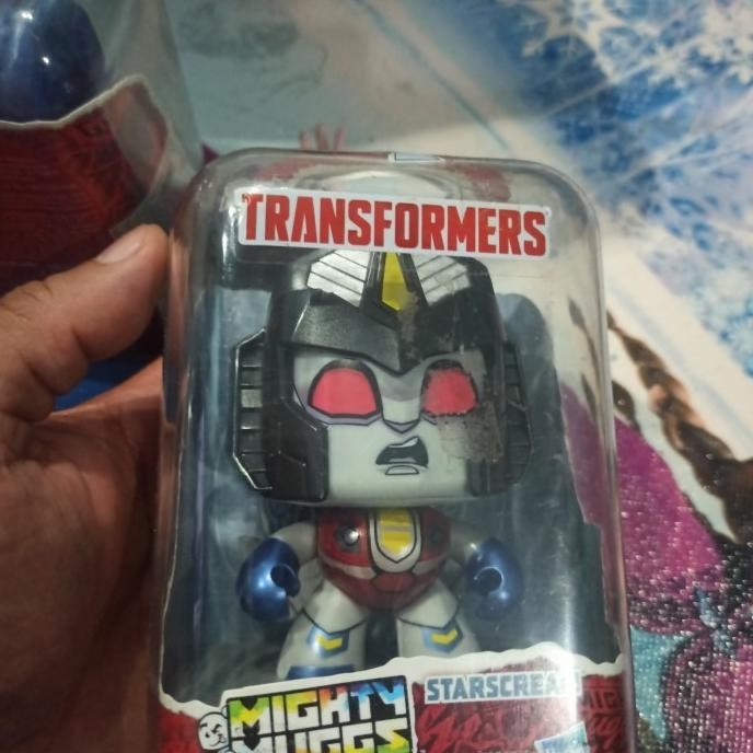 Jual Hasbro. mighty muggs. transformers. starscream | Shopee Indonesia