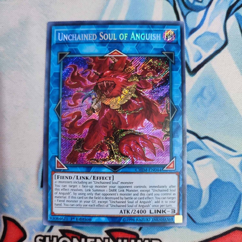 Jual yugioh unchained soul of anguish CHIM secret rare original ...