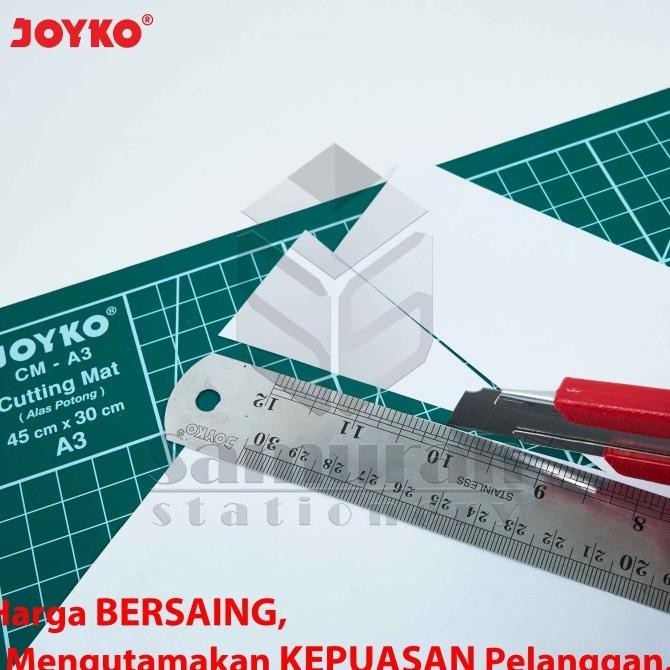 Jual Cutting Mat Joyko Ukuran A3 / Alas Potong Kertas / Cutter Hijau CM ...