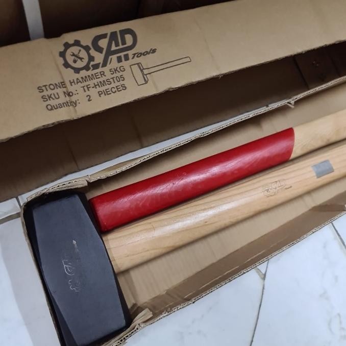 Jual Palu Bogem Batu 5000G Stone Hammer 5Kg | Shopee Indonesia