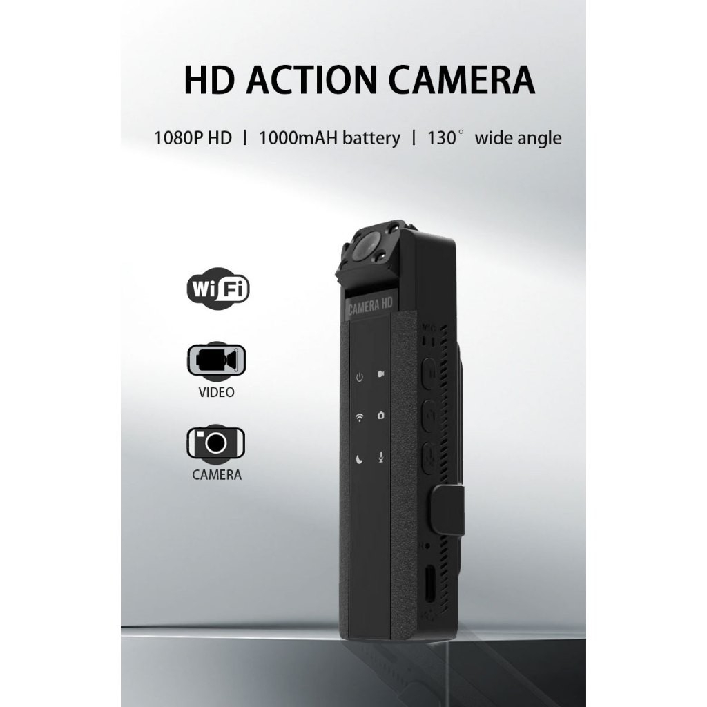 Jual Kamera Tubuh Digital Full HD WiFi Olahraga DV dengan Penglihatan ...