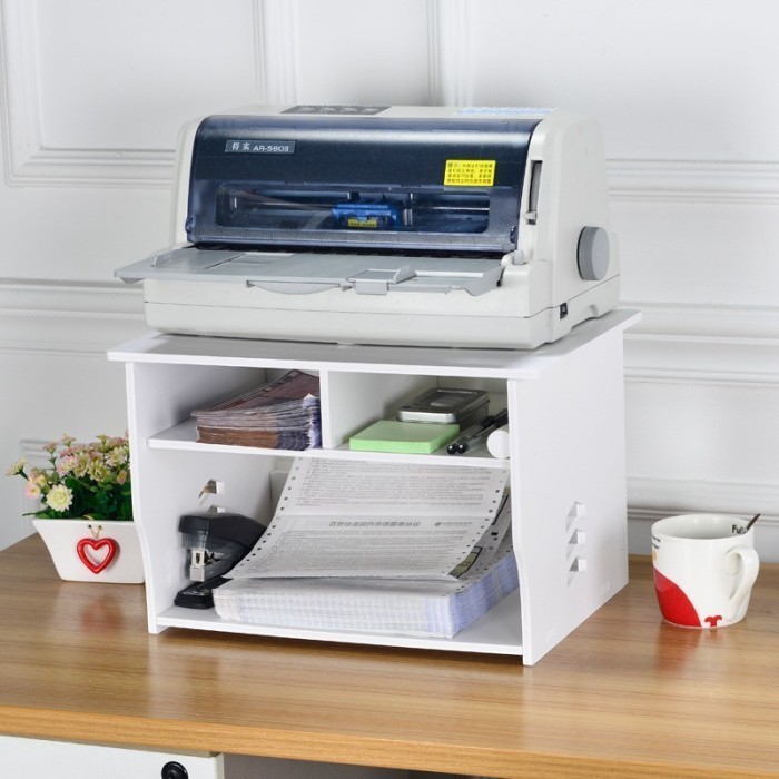 Jual Terhemat Kaf Meja Printer Kayu Wpc Rak Printer Vintage Al113 ...