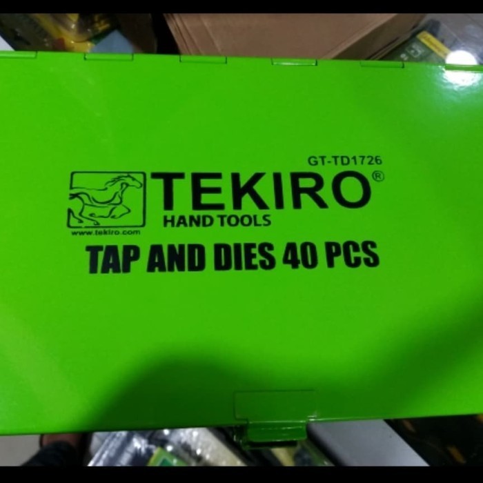 Jual Hand Tap Set Tekiro Hand Tap Tekiro Set 40 Pcs Taps And Dies ...