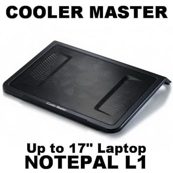 Jual Cooler Master Notepal L1 Notebook Cooler Fan Laptop Cooling Pad ...