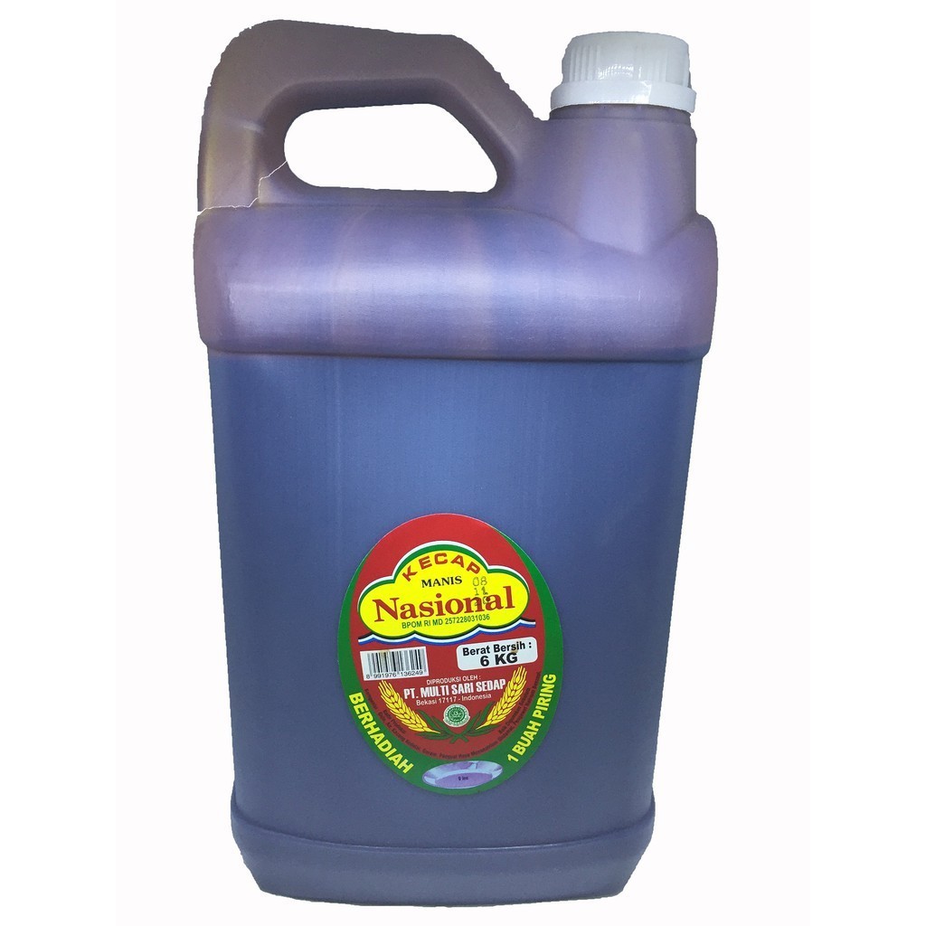 Jual Kecap Manis Cap Nasional Jerigen 6Kg | Shopee Indonesia