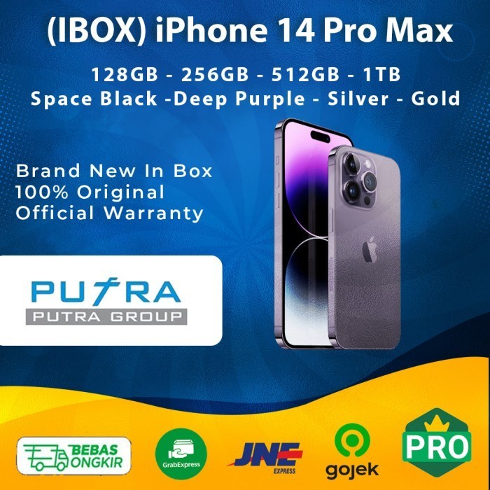 Jual (IBOX) Apple iPhone 14 Pro Max ProMax 1TB 512GB 256GB 128GB Resmi TAM | Shopee Indonesia