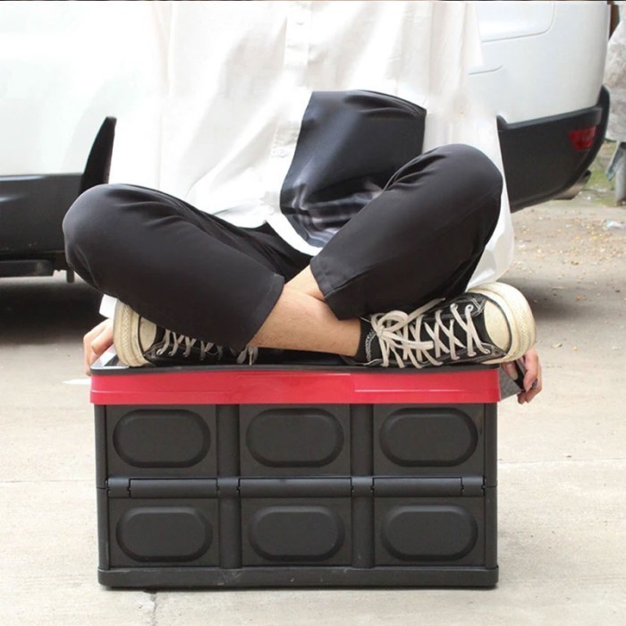 Jual Car Storage Box 25 L Container Kotak Lipat Penyimpanan Bagasi ...