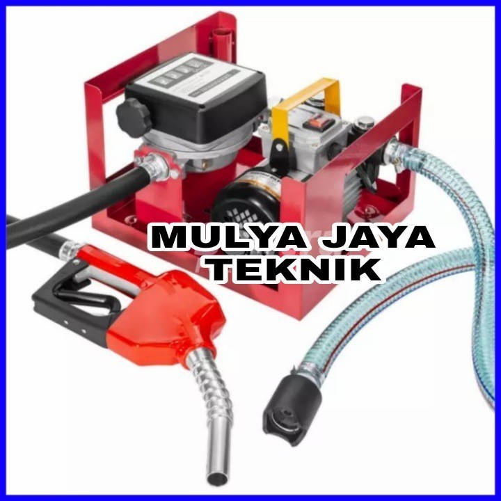 Jual Flow Meter Solar-Diesel Set Pump-FlowMeter Dan Pompa pengisian BBM ...