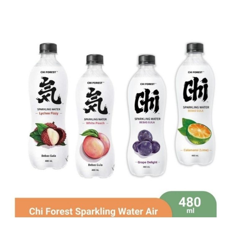 Jual Chi Forest Sparkling Water 480ml | Shopee Indonesia