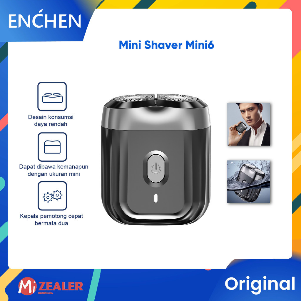 Jual ENCHEN Mini 6 Shaver Alat Cukur Jenggot Elektrik Waterproof Portable Alat Shaving Pencukur ...