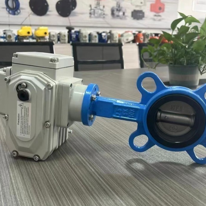 Jual Butterfly Valve + Motorized electrik Actuator 6" inch | Shopee ...