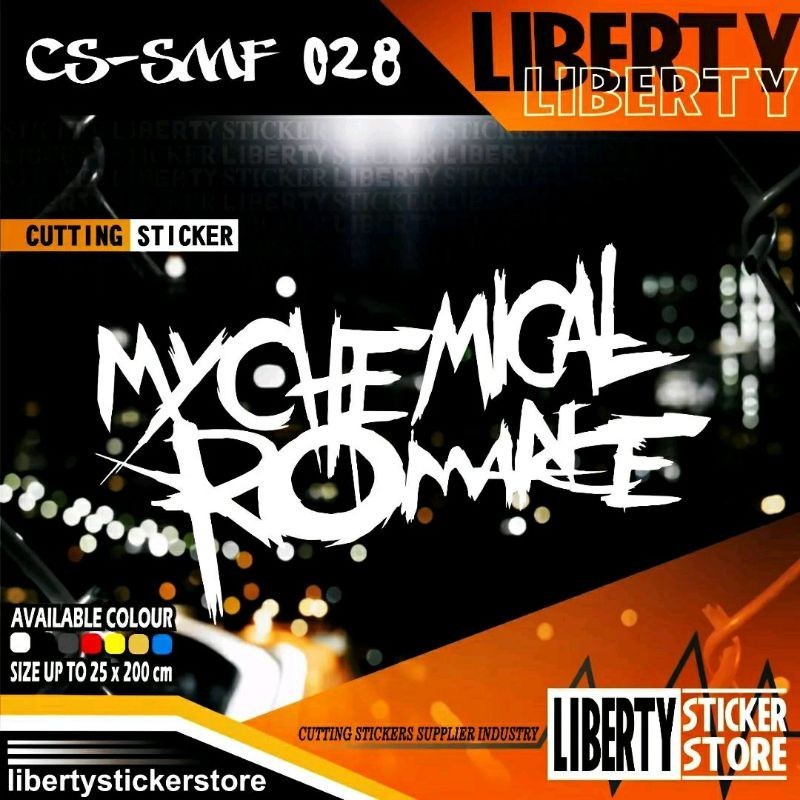 Jual sticker my chemical romance | cutting sticker my chemical romance ...