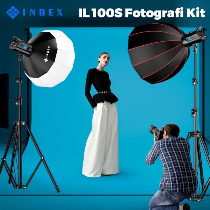 Jual Inbex Il-100S Foto Lighting Studio Softbox Lampu Fotografi ...