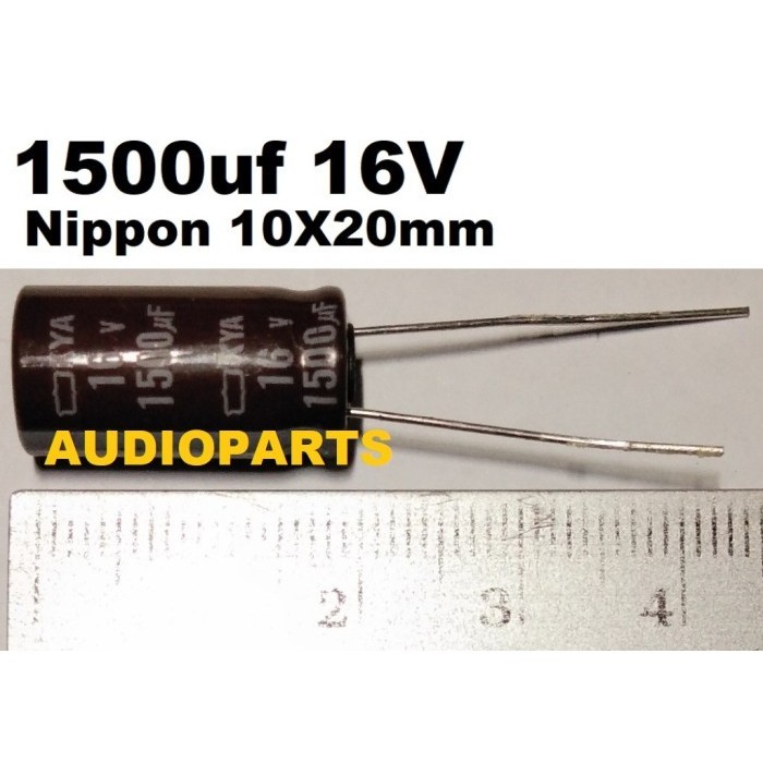 Jual (AUPA) Elco 1500uf 16v 25v 35v 50v Electrolytic Capacitor | Shopee Indonesia