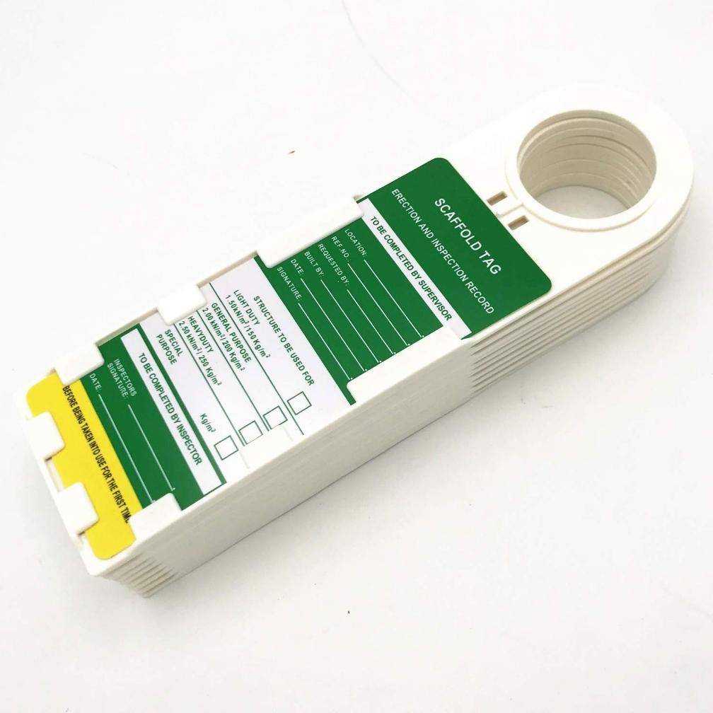 Jual Fth-56 1Set Tagging Scaffolding Scaffolding Pvc Security Accident ...