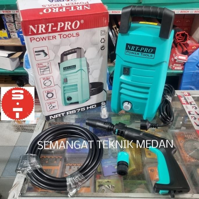 Jual RS75HD MESIN STEAM CUCI MOBIL MOTOR JET CLEANER 90BAR NRT PRO RS ...
