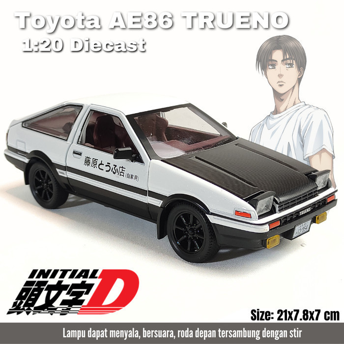 Jual Ane Diecast Toyota Ae-86 Ae86 Sprinter Trueno Initial D Mobil Miniatur | Shopee Indonesia
