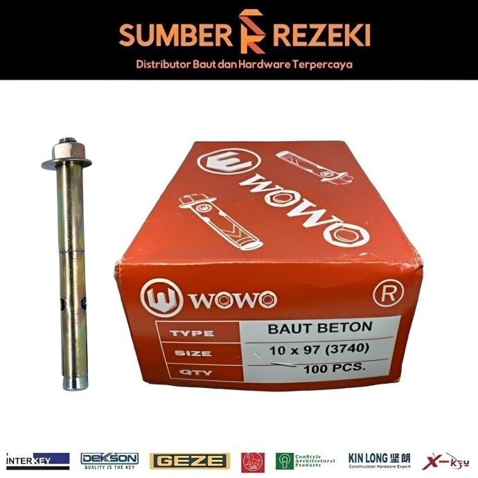 Jual DYNABOLT WOWO ( 10 X 97 ) | Shopee Indonesia