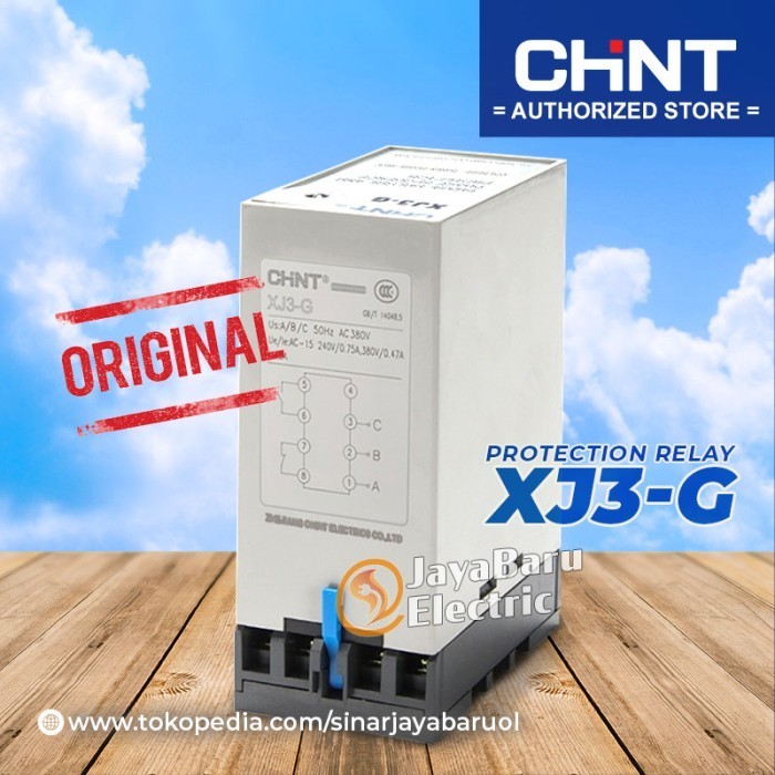 Jual Terhemat Phase Failure Relay Pfr Chint Xj3-G Xj3G | Shopee Indonesia
