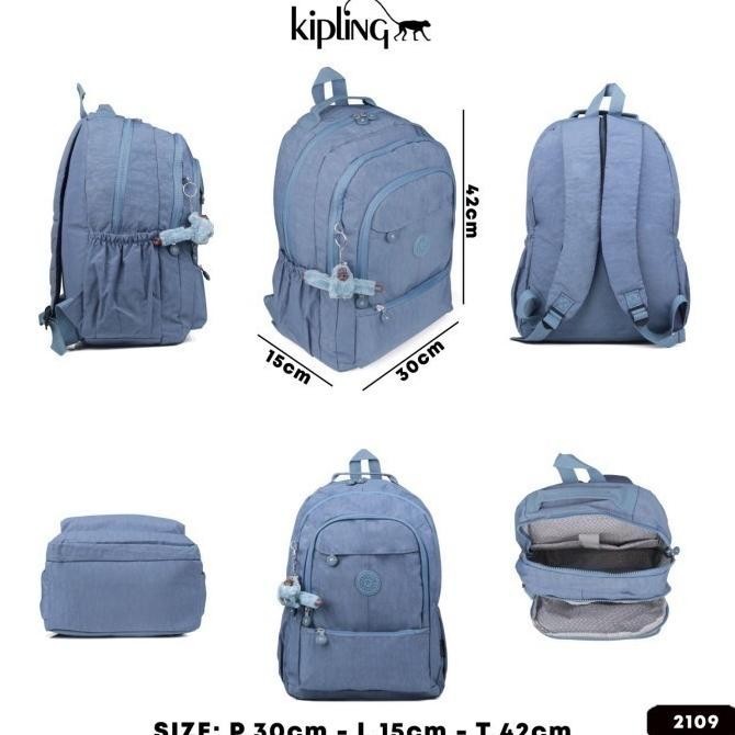 Jual Tas Ransel Kipling - Tas Laptop Backpack Sekolah Ukuran Besar ...