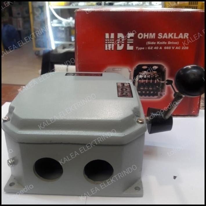 Jual Cos Ohm Saklar Mde 4P 40A Untuk Pln Ke Genset | Shopee Indonesia