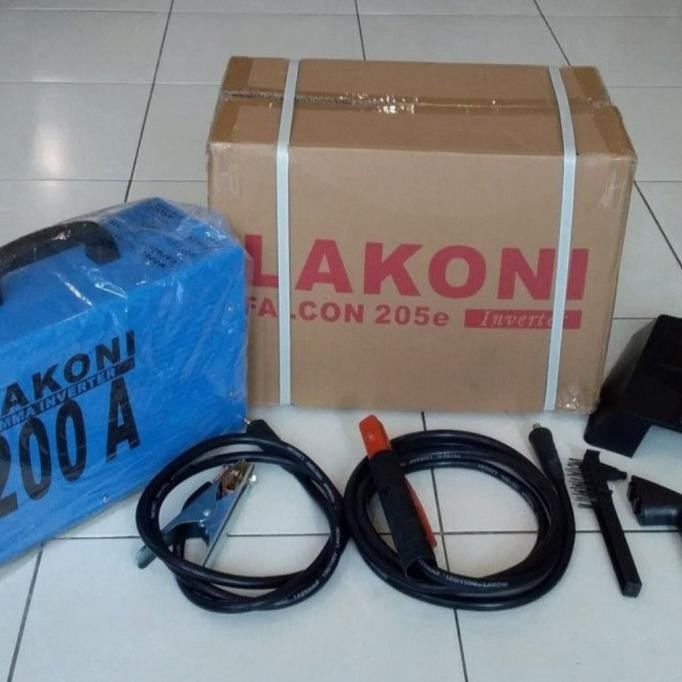 Jual Lakoni Falcon 205E Mesin Trafo Las 205 E Mma Inverter 200A 200 A !! Ready | Shopee Indonesia