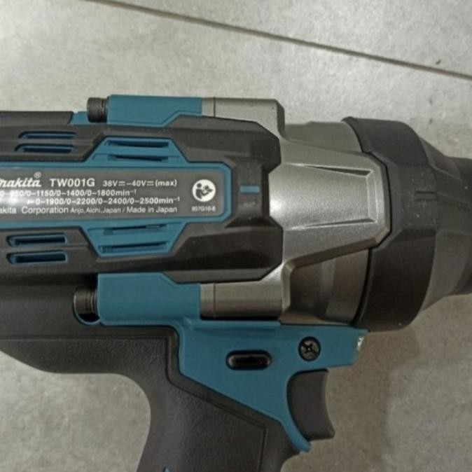 Jual Mesin Cordless Impact Wrench Makita 40V Tw001Gm201 Brushless 40 ...