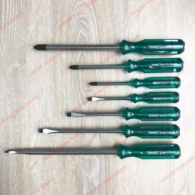 Jual Obeng Tembus Hijau Set Isi 7 Pcs (Sd-Gt0932) - Tekiro !! Ready ...
