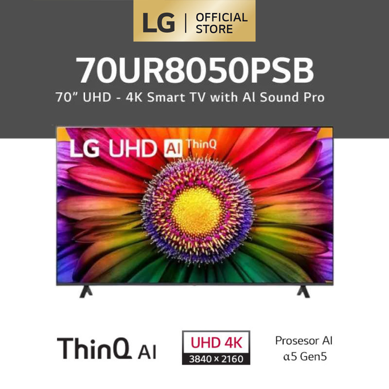 Jual LG Smart TV / Televisi 4K UHD AI ThinQ 70 Inch - 60Hz - HDR10 ...