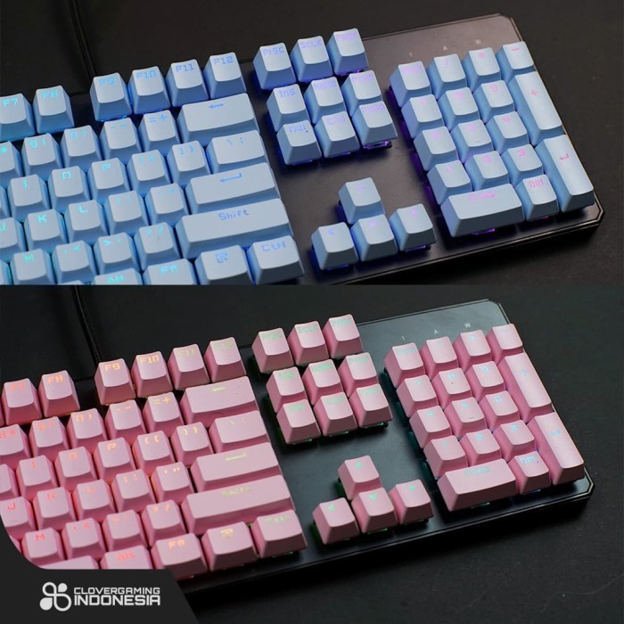 Jual Keycaps Clv Color Standard - Mecha Gaming Keyboard Full Warna ...