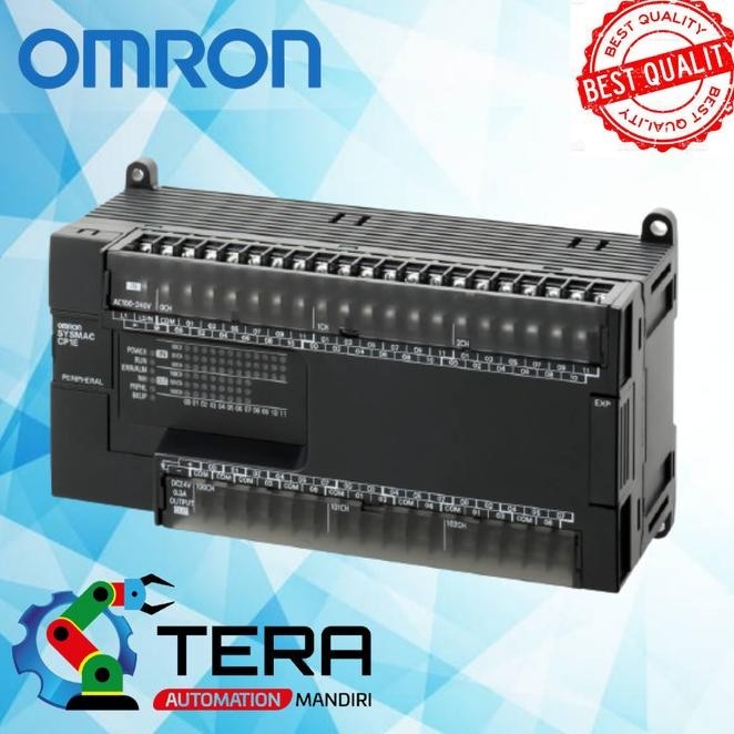 Jual Omron Plc Unit Ac220V 36 Di 24 Do Relay Cp1E-E60Sdr-A Ready Stok ...